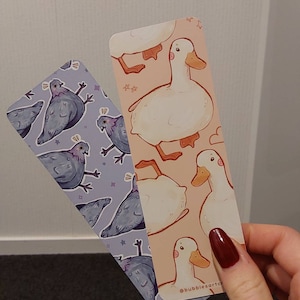 Duck Bookmark You're on This Page Cute Bookmark Double Printed ...