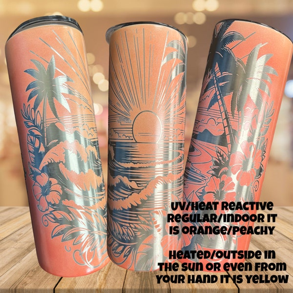 River Laser Engraved Full Wrap Design for 40oz Tumbler, Riverside SVG ...