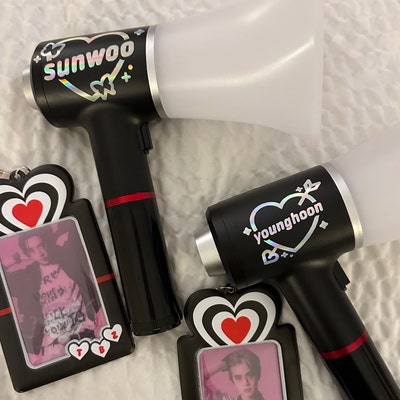 Custom K-pop Kpop Holo Decal Vinyl Lightstick Sticker - Etsy
