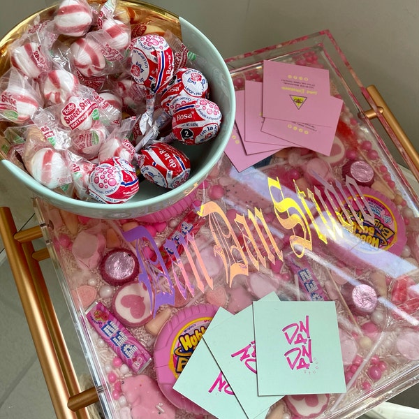 Custom Tray- Choose Your Own Words, Letters, Materials, Phrase, or Tray ...