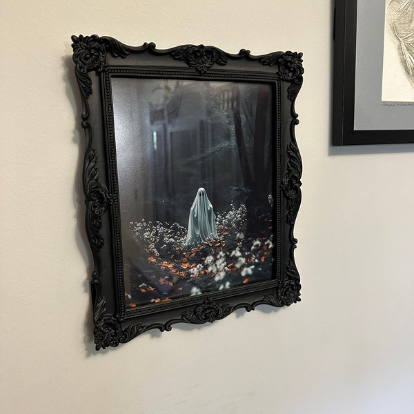 Ghost in the Forest, Vintage Poster, Art Poster Print, Dark Academia ...