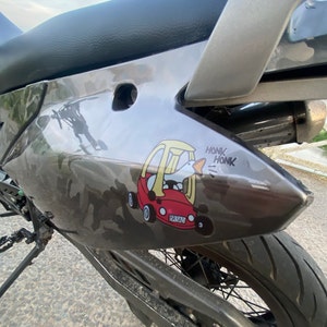 Goose Road Rage Transparent Vinyl Sticker// Meme Goose Sticker Vinyl ...