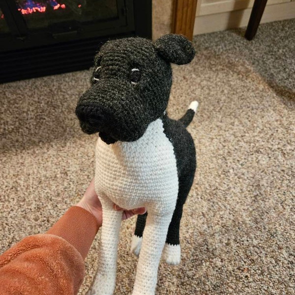 Pit Bull Crochet Pattern, Realistic Dog Amigurumi: Create Your Own Cute ...