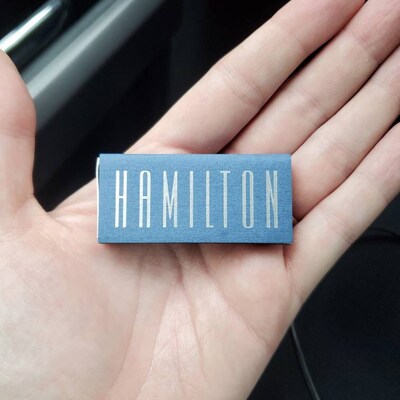 Foil Printed Last Name Matchboxes Personalized Matchboxes - Etsy