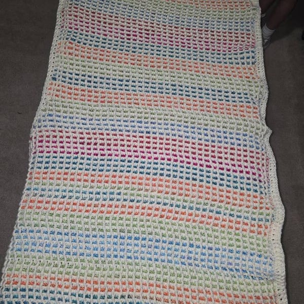 CROCHET PATTERN - Shell Stitch Crochet Blanket Pattern – the Felicity ...