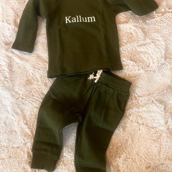 Personalised Christmas Tracksuit for Babies and Children Christmas ...