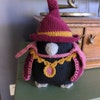 Wizard Crow, PDF Crochet Amigurumi Pattern, Blackbird, Raven, Stuffed ...