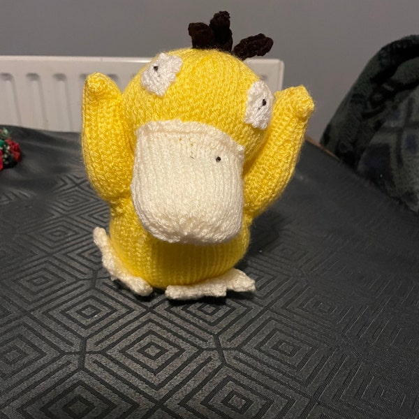 Meowth Pokemon Knitting Pattern Pokemon Plushie Cat Knit Pattern Toy ...