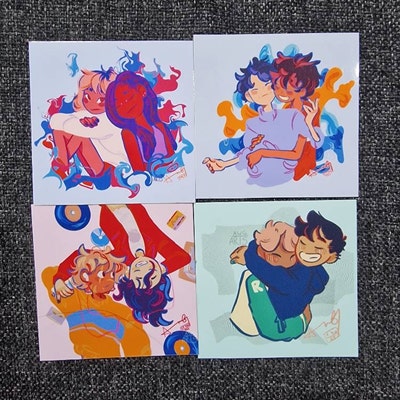 Marauders Era Ship Hand Stickers Wolfstar, Jegulus, Dorlene, Rosekiller ...