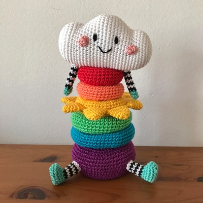 Cloud Stacking Toy PDF Pattern, Crochet, Amigurumi - Etsy