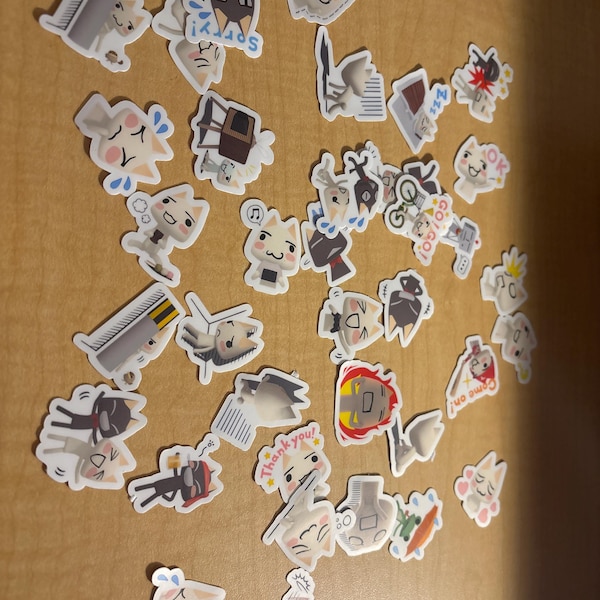 Mr. Bean, 40 Pcs, Stickers, Waterproof, Comedy, From Japan, Kawaii ...