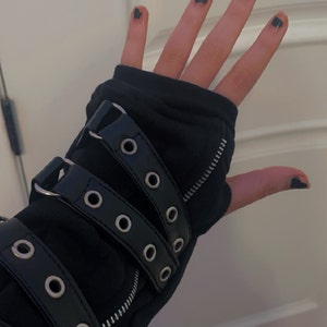 Emo Rawr Scene Goth Grunge E Girl Rock Harajuku Purple Black Cotton Emo ...