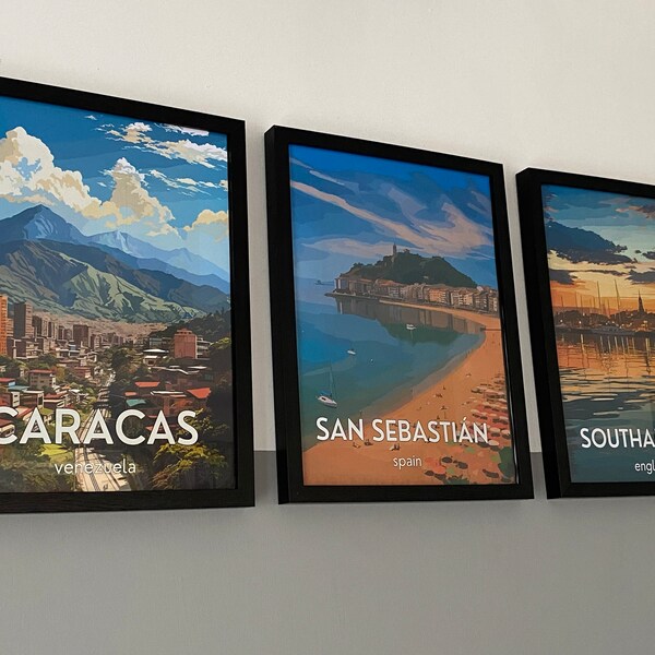 Chicago Travel Poster Digital Download USA Wall Art American Gift - Etsy