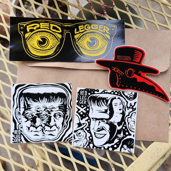 3D Creature Feature Sticker - Etsy