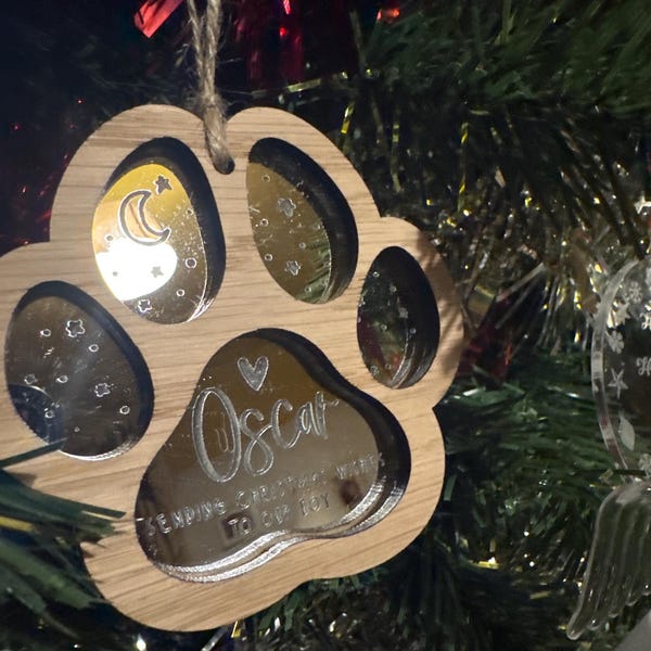 Personalised Tarantula Christmas Decoration, Custom Tarantula Christmas ...