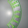 Custom Embroider Biker Top Rocker - Etsy
