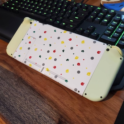 Custom Animal Crossing Themed Nintendo Switch Back Plate OLED Version ...