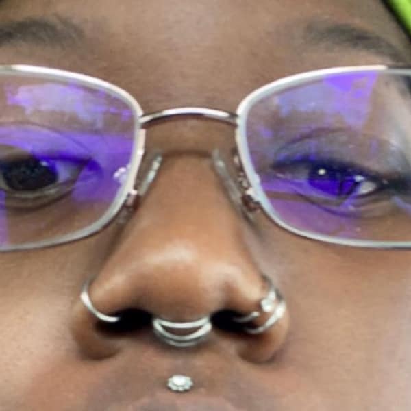 Titanium Serpent Snake Gold or Black or Silver Clicker for Septum ...