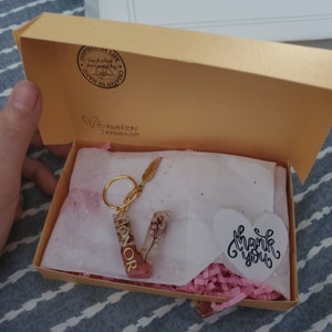 Super Cute Dinosaur Keychain, Brachiosaurus, White and Super Sparkly - Etsy