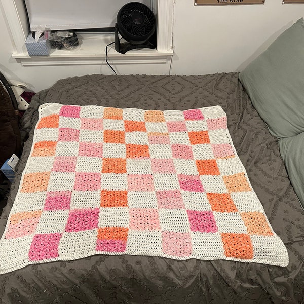 The Check You Later Throw PDF DIGITAL DOWNLOAD Crochet Pattern, Crochet ...