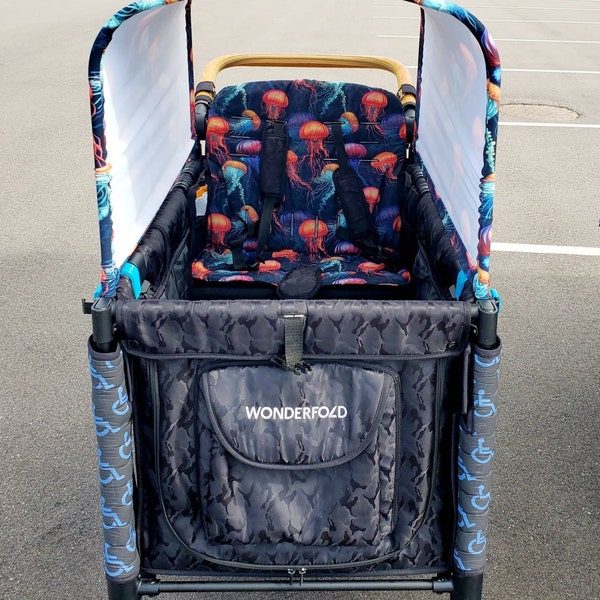 UPF50+ Olive Mesh-sided Full Canopy - Wonderfold, Rainbow Baby, Joymor ...