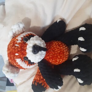 Crochet Red Panda Pattern Amigurumi Red Panda Pattern Panda Diy Toy ...