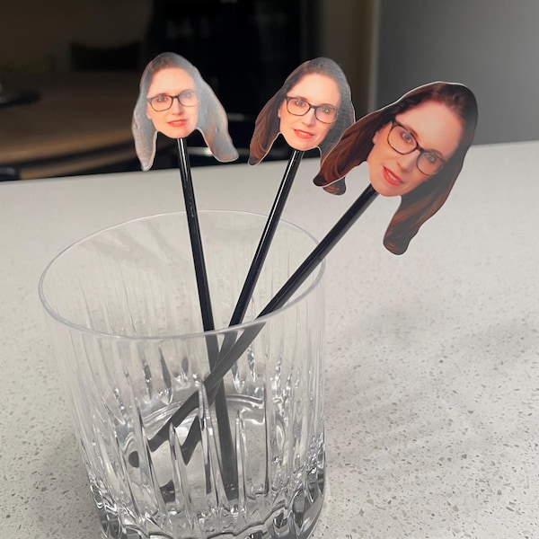 Custom Face Fans on a Stick, Big Head Sign for Graduation, Face Cutouts ...