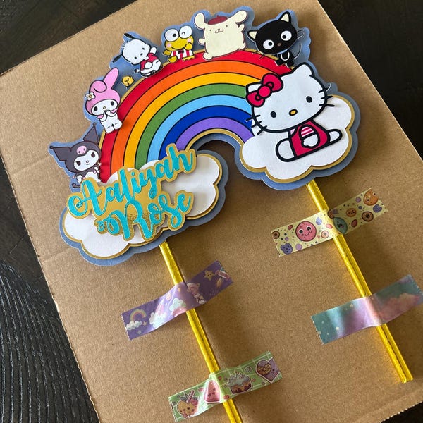 Sprunki Cake Topper | Sprunki Birthday Decoration | Sprunki Party ...