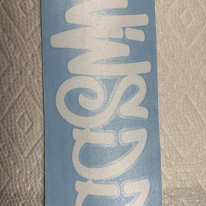 Custom Text Decal Sticker Vinyl Lettering Personalize Your Own Create ...