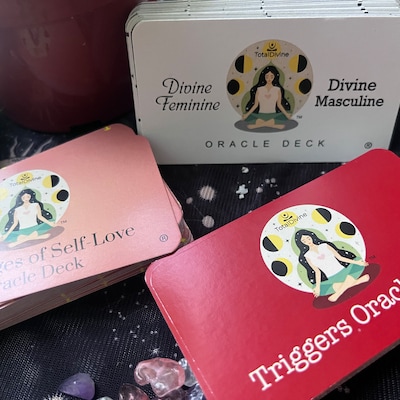 Heal the Argument Karmic & Twin Flame Oracle Decks 3 Total - Etsy