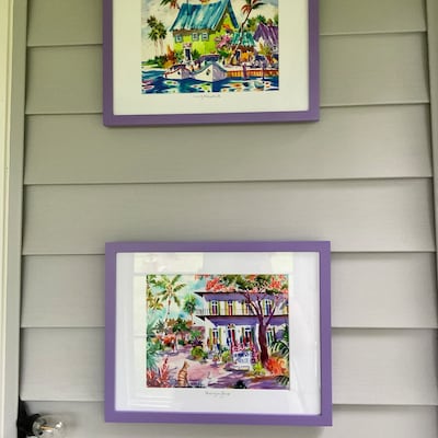 Hemingway House, Key West Art Print, Ellen Negley, Cat Art Print, Key ...