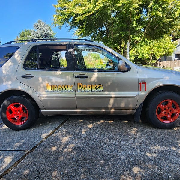 Ingen Jurassic Decal Window Stickers - Etsy