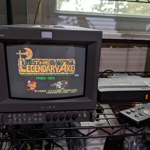 Sony PVM-14L5 14 Monitor Retro Gaming CRT 240p 480p 720p 1080i RGB - Etsy