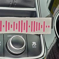 Custom Spotify Song Code Vinyl Decal Song Code Sticker Music Code Decal ...