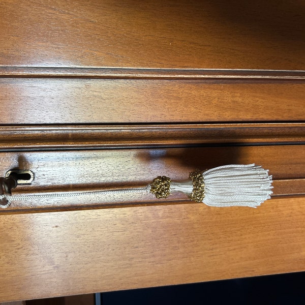 Iron on Embroidered Cursive Letters White Applique Craft Supplise Diy ...