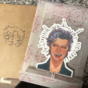 Genshin Impact Dori Face Glossy Sticker, Water Resistant Sticker ...