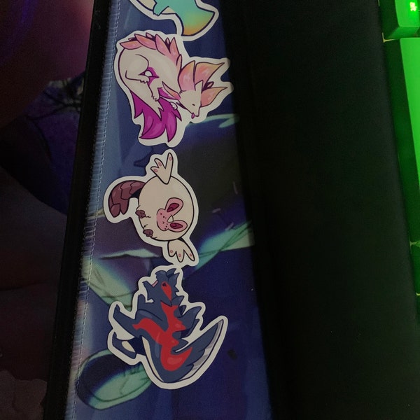 Monster Hunter Chibi Stickers - Etsy