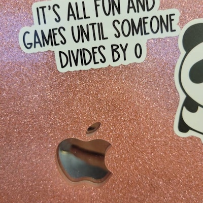 Its All Fun and Games Math Sticker, Math Laptop Stickers, Math Water ...