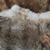 Luxury Real Rabbit Fur Plate 120cmx60cm Tanned for Throws, Blankets ...