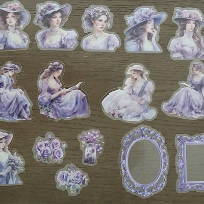 10 Pcs Victorian Vintage Window and Door Stickers, Green Window and ...