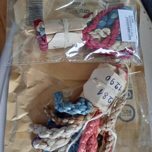 Antique Paper and Textile French Set. Fabric Pieces Pinned to a Book ...