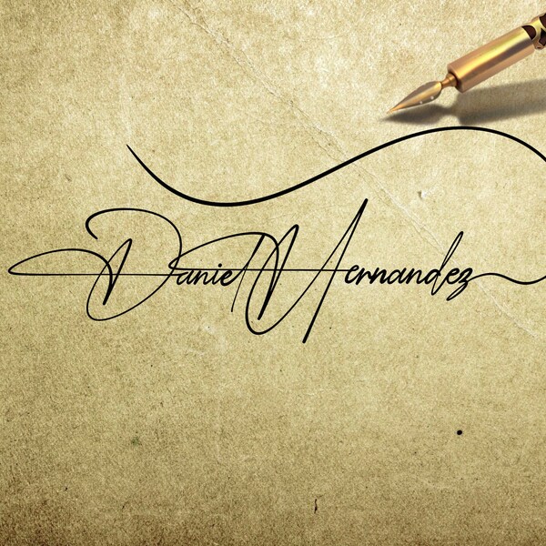 Custom Business Signature, Custom Designed Signature Design, Custom ...