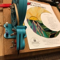 Stained Glass Tools Starter Pack: All 3 Hand Foilers to Make Stained ...