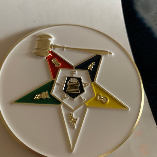 Eastern Star Past Matron Car Auto Emblem - Etsy