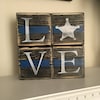 Deputy Blocks. Police Officer Gift. Law Enforcement Blocks. Thin Blue ...