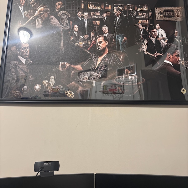 Movie Mafia Canvas Art: Gangster Legends Print, Man Cave Decor - Etsy