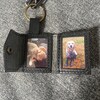 Personalised Leather Phone Stand Key Ring - Etsy UK