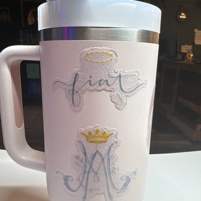 Sacred Heart, Immaculate Heart, Jesus, Mary, Catholic Sticker, Catholic ...