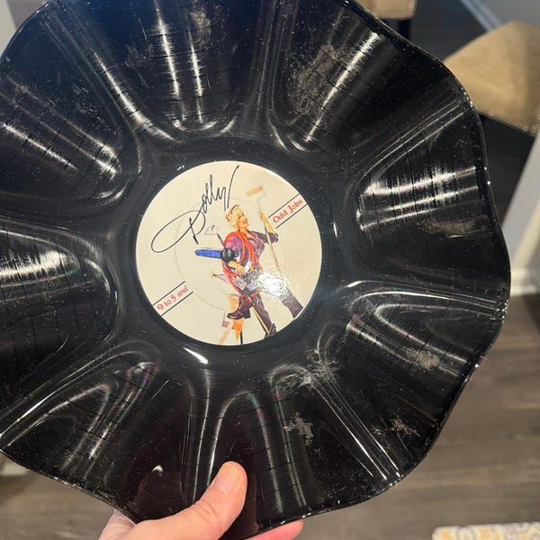 Metallica - Master of Puppets Record Bowl [BLACK 12" Vinyl] - Etsy