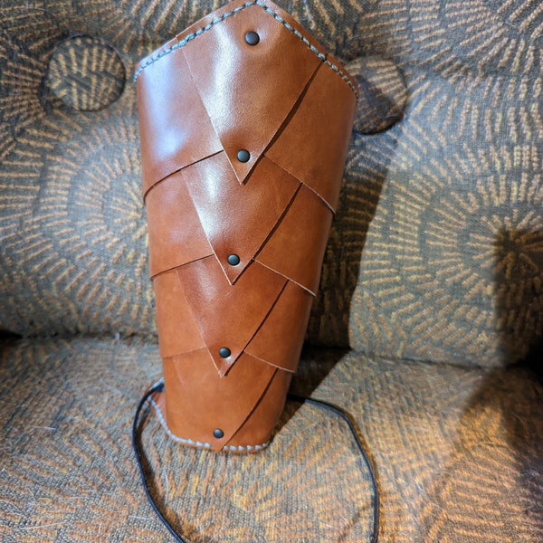 Medieval Leather Arm Guard Pattern: Archery Bracer (PDF) - Etsy